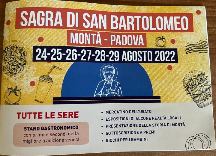 Sagra di San Bartolomeo a Montà - Padova