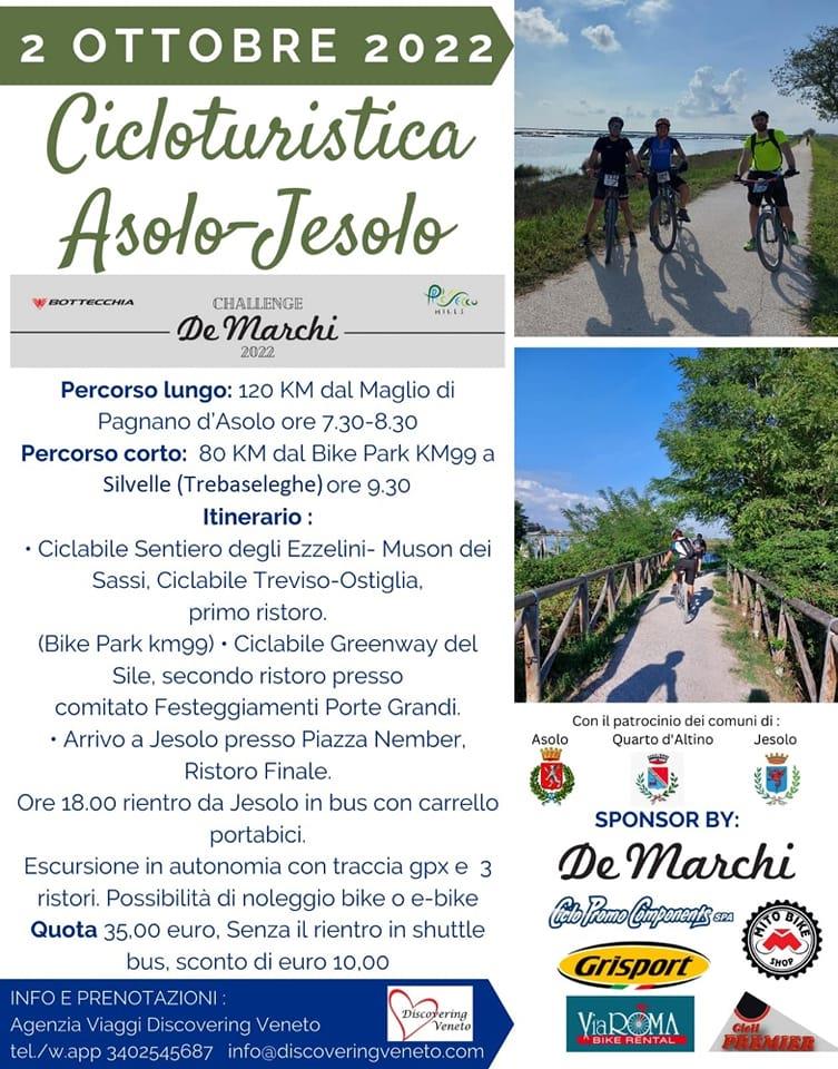 Cicloturistica Asolo - Jesolo - Padova